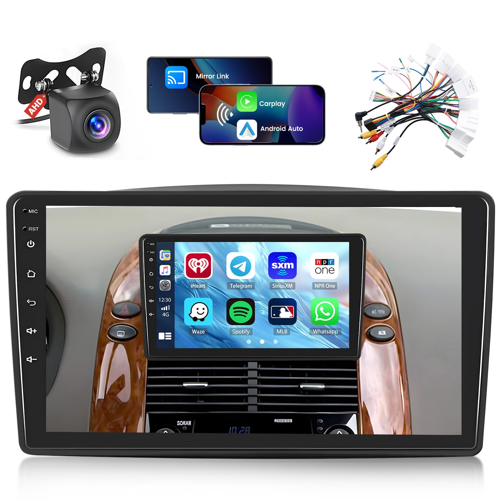 Roinvou 2+64G Radio for Toyota Sienna 2004-2010 Android 13 Car Stereo ...