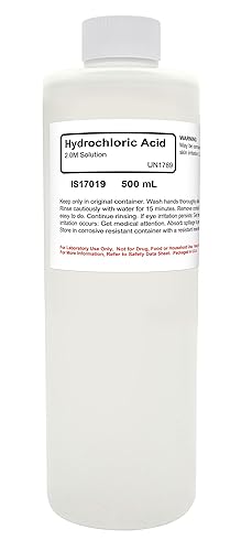ALDON Innovating Science Hydrochloric Acid Solution, 2M (7.3%), 500mL ...