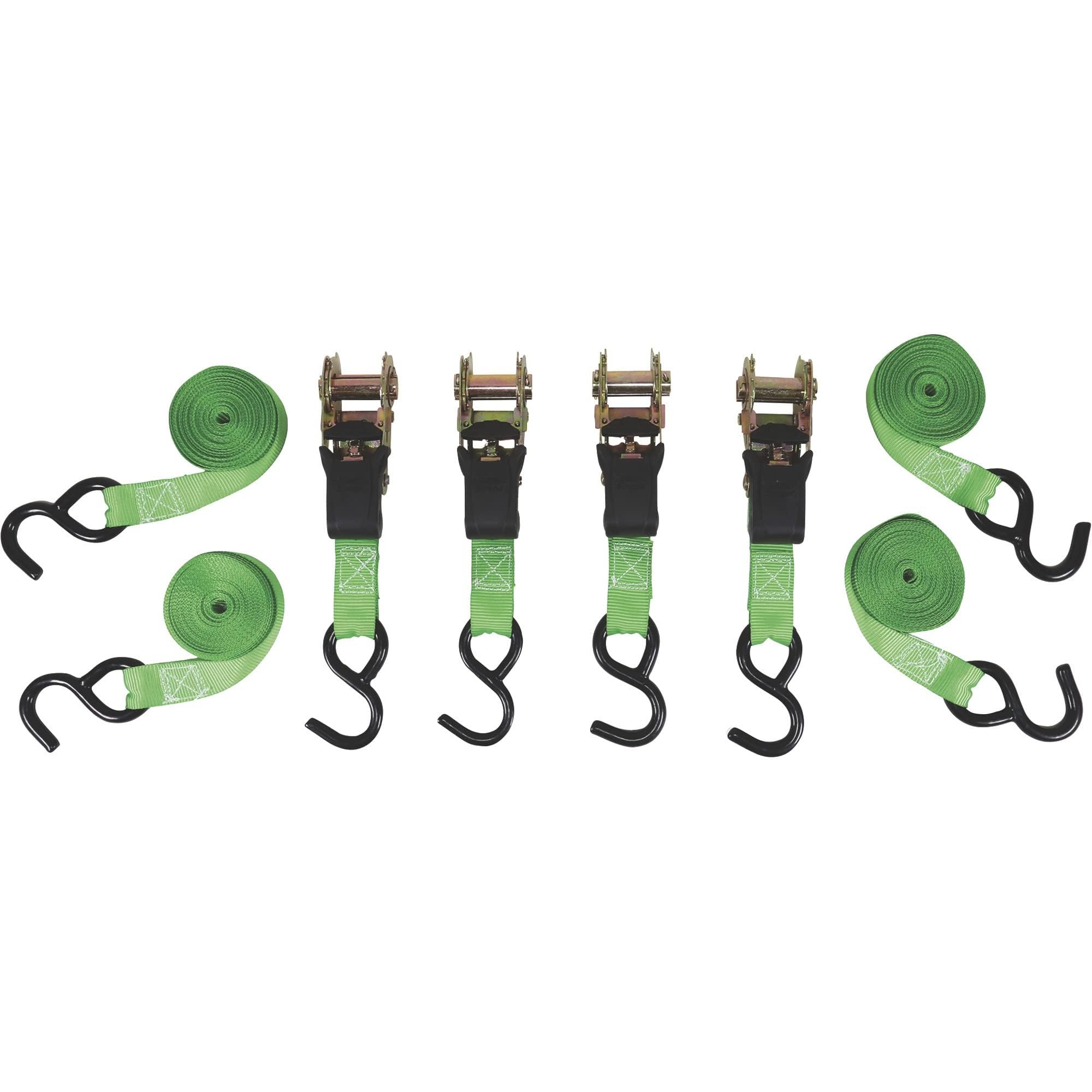 Mua SmartStraps 14’ Padded Ratchet Tie Down, 4 Pack — Standard Duty Tie ...