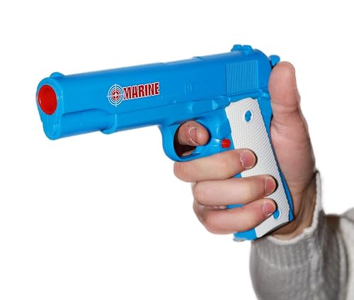 Colt 1911 Toy Gun with 10 Colorful Soft Bullets, Ejecting Magazine and ...