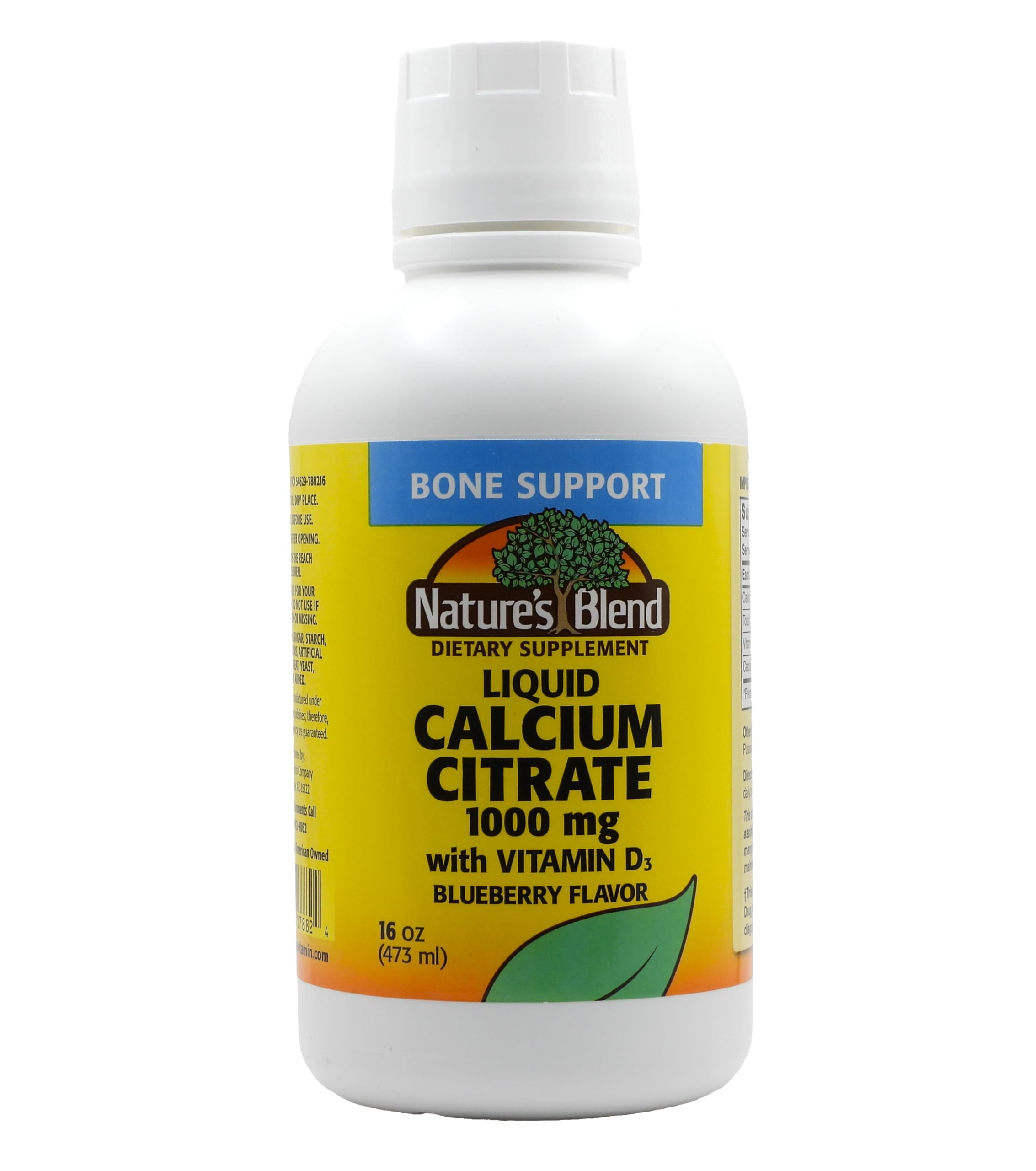Mua Liquid Calcium Citrate 1000mg with D3 16 fl oz Liquid Blueberry ...