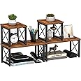 Amazon.com: Honiter 2 Sets Desk Shelf, Desktop Organizer Shelf, 2 Tier ...