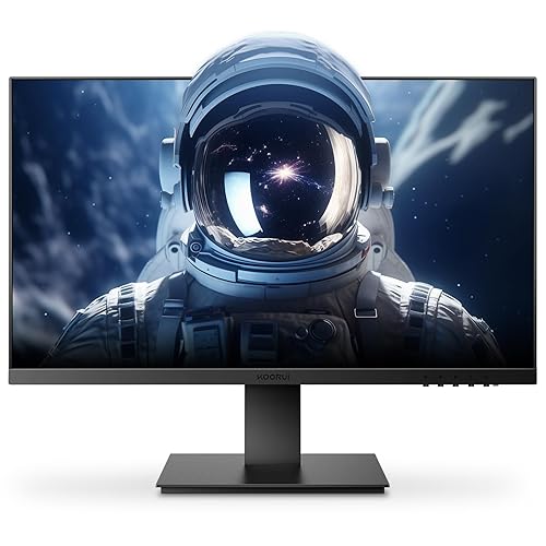 KOORUI 22 Inch Computer Monitor Full HD 1080P 100Hz PC Gaming Screen VA ...