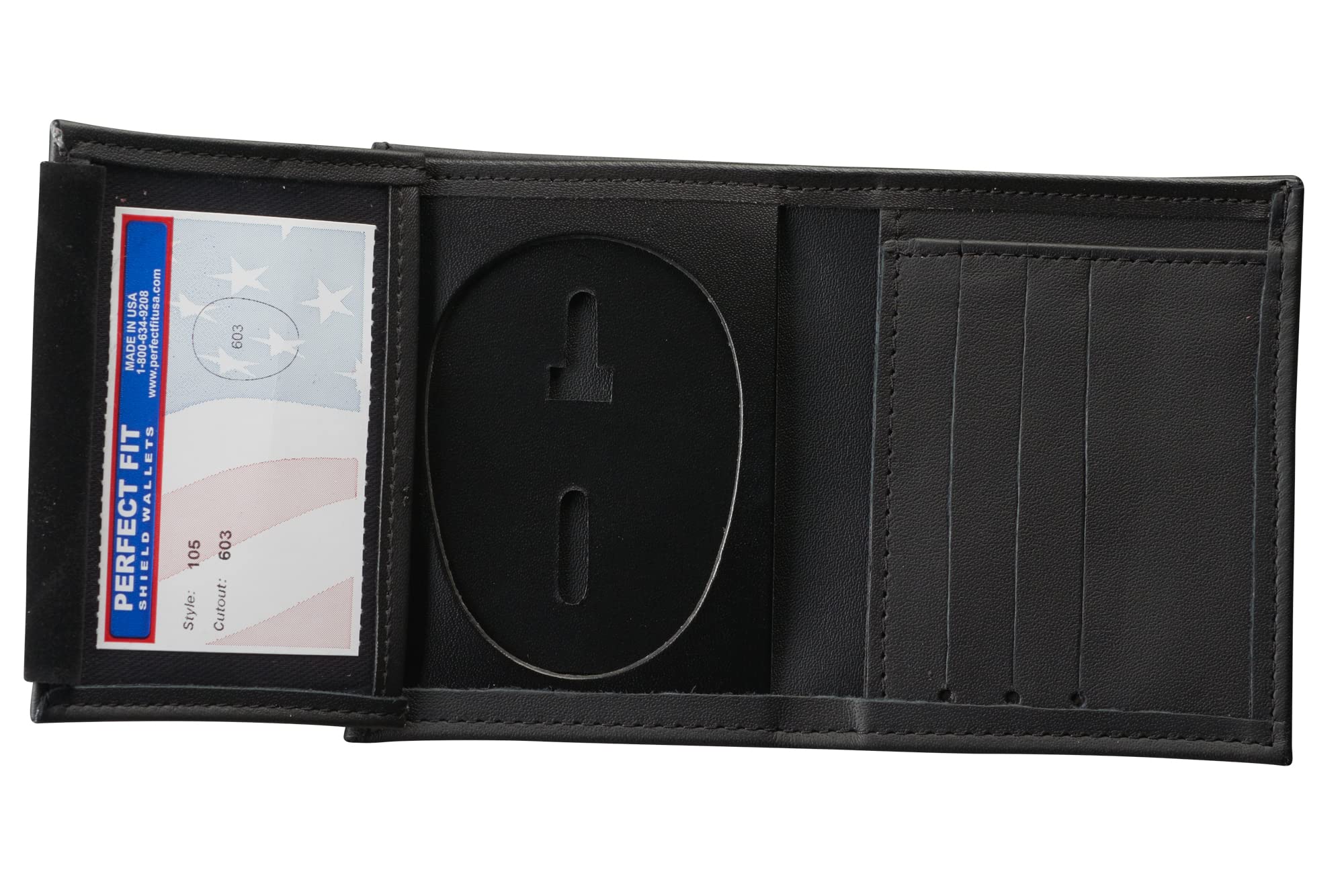 Perfect Fit Shield Wallets Austin Texas Police Badge Wallet Black ...