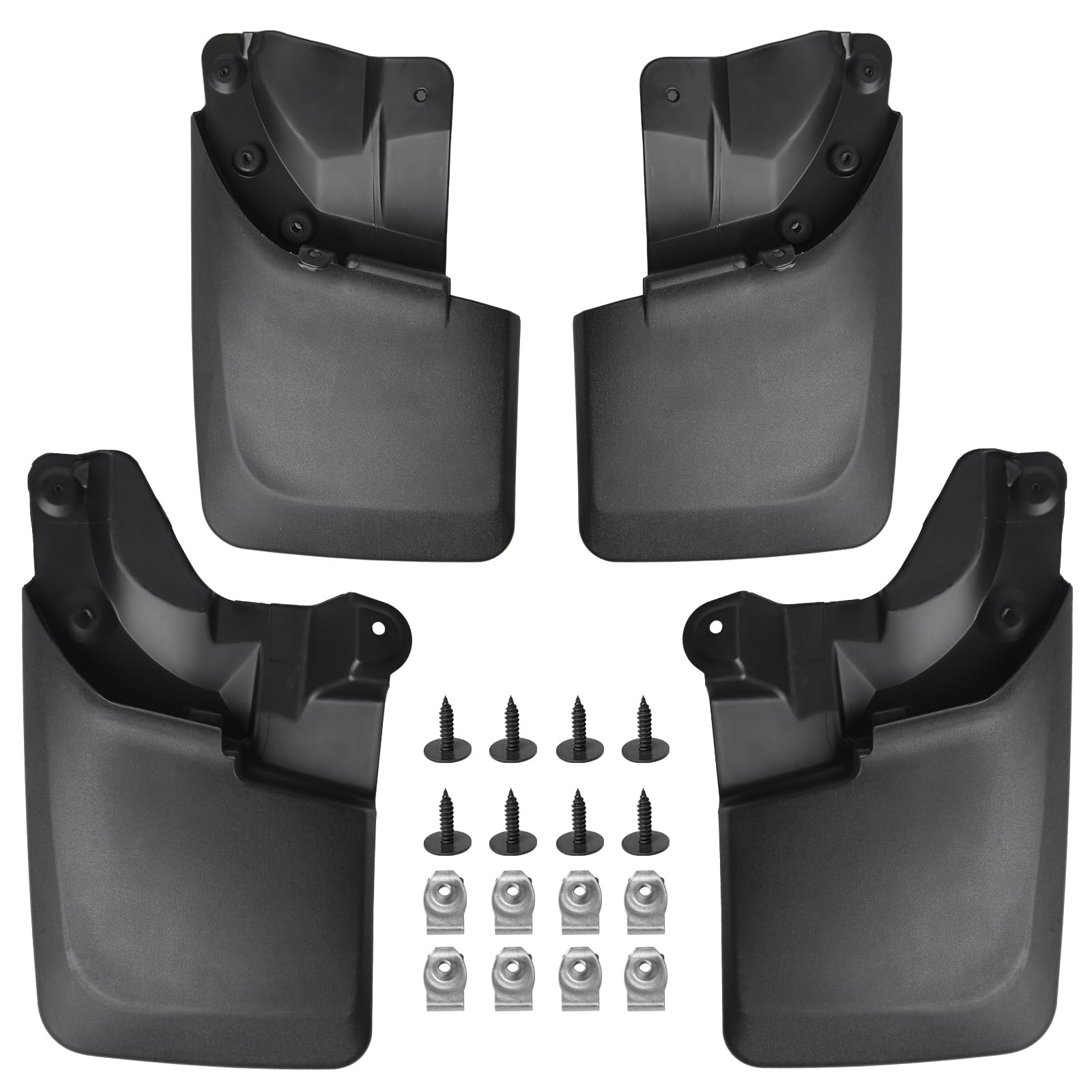 Premium Heavy Duty Mud Flaps Set of 4 by AA Ignition - Front and Rear ...