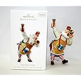 Amazon.com: Toymaker Santa #12 2011 Hallmark Ornament - QX8757: Home ...