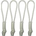 Amazon.com: Tactical Cord Zipper Pulls, Set of 4, White, Made in USA ...