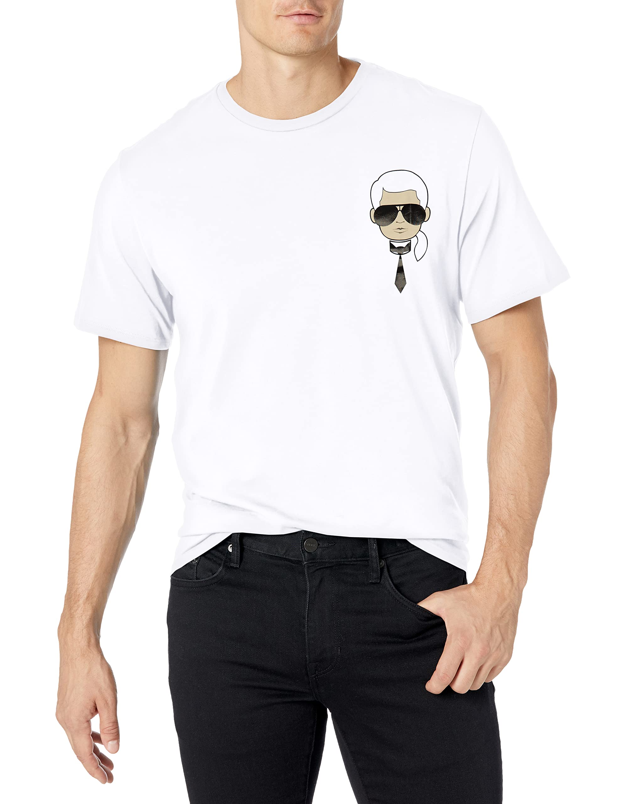 Mua Karl Lagerfeld Paris Men's Classic Karl Character Short Sleeve Crew ...