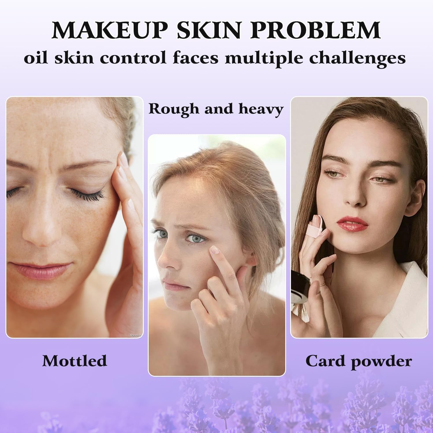 Mua Chillab Lavender Matte Powder, Gel-like Formula Oil-Control Face ...