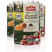 Amazon.com : Gefen Whole Organic Chestnuts, Roasted & Peeled , 5.2 ...