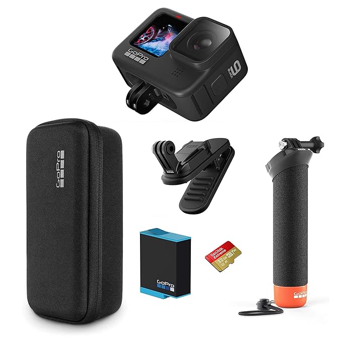 GoPro HERO9 Black Holiday Bundle — Waterproof Action: Amazon.in ...