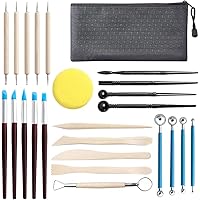Amazon.com: Clay Tools,25 PCS DIY Sculpting Set Ceramics Polymer Clay ...