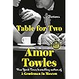 Amazon.com: Table for Two: Fictions: 9780593863749: Towles, Amor: Books