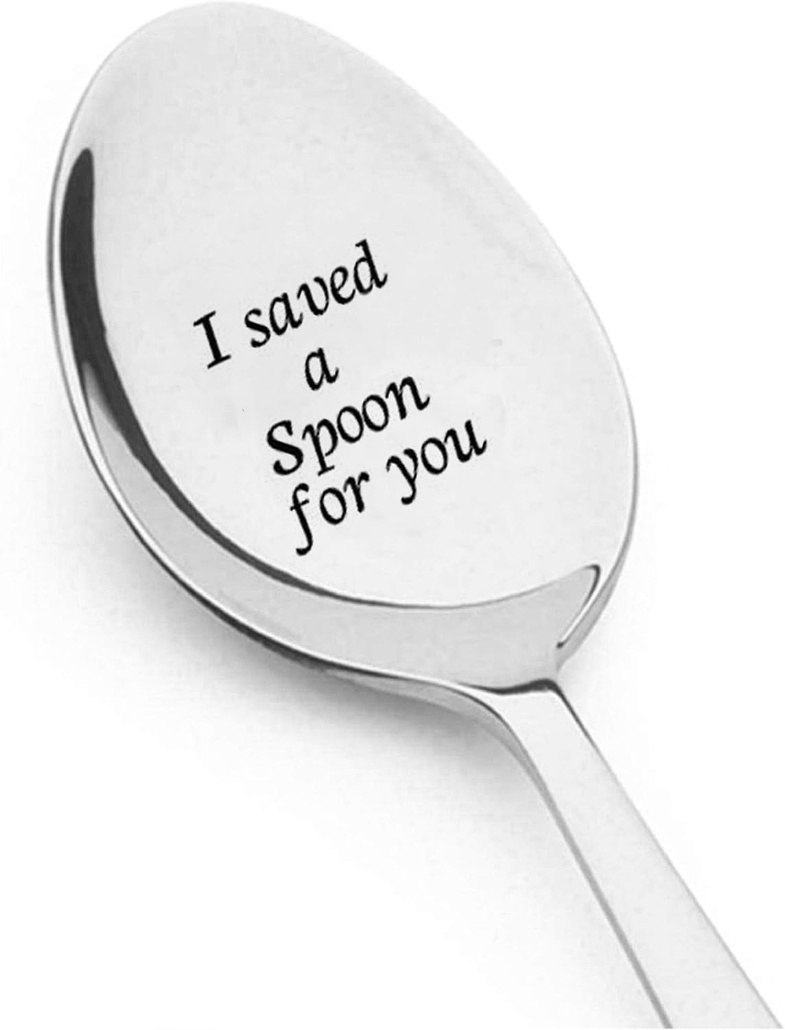 Amazon.com: I Saved A Spoon For You-Engraved Spoons-Stainless Steel ...
