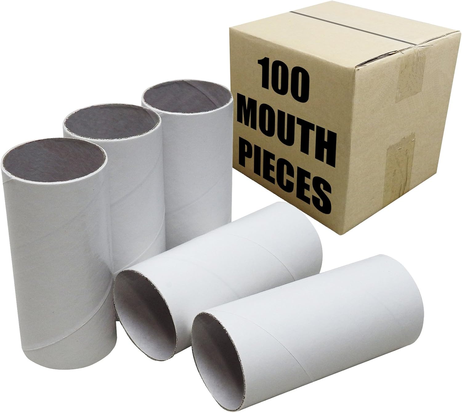 Disposable Cardboard Two Way Peak Flow Meter Mouth Breathing Pieces ...