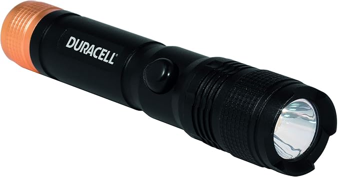 Duracell Flashlight, Tough COMPACT Series Torch, Bright 40 Lumen LED ...