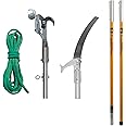 Amazon.com : Notch 12’ Pole Saw Set with 15” Blade and Pruner Head ...
