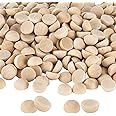 Amazon.com: 1/2 inch Half Wooden Balls, 500PCS Unfinished Round Wood ...