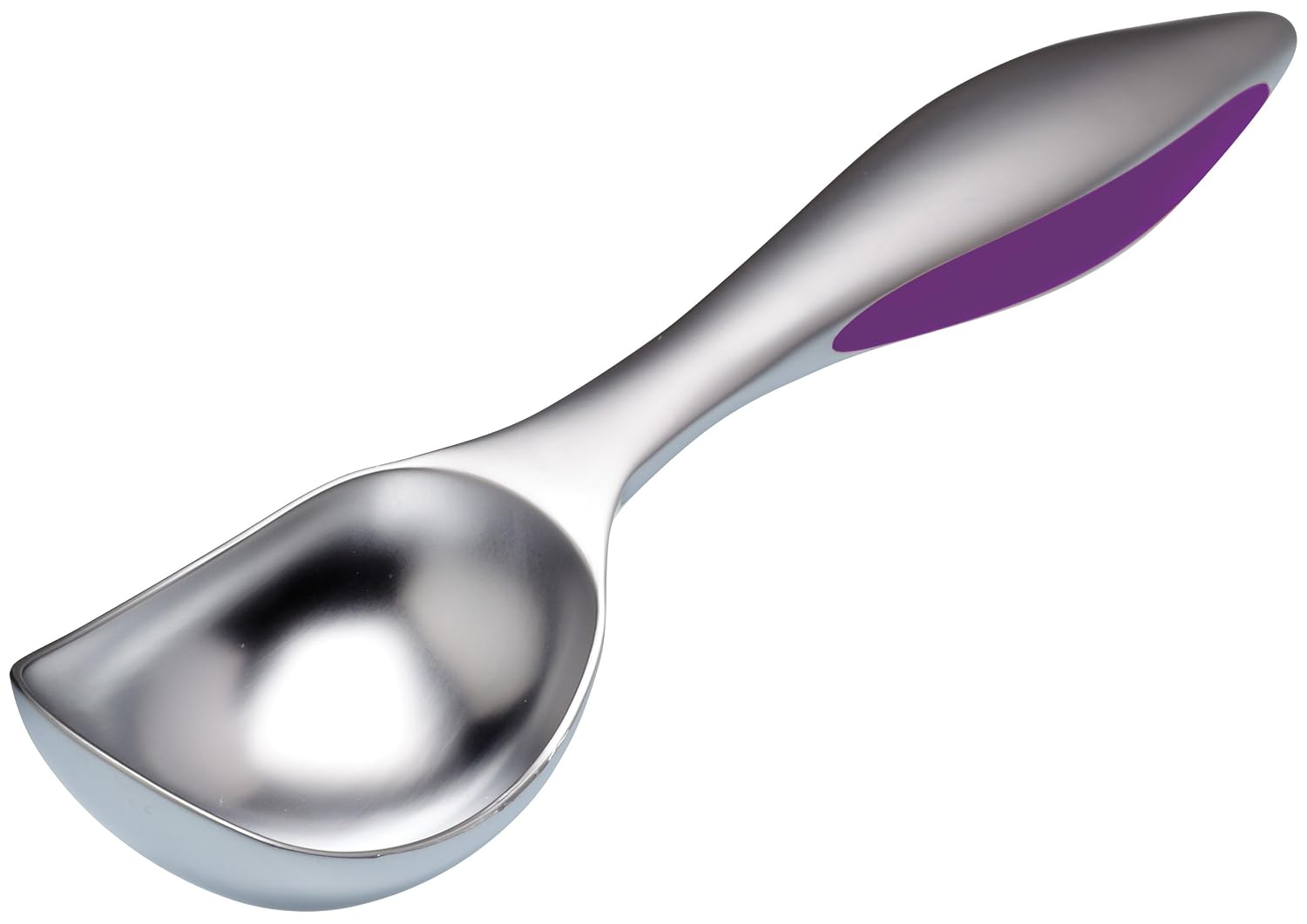 KitchenCraft Colourworks Ice Cream Scoop - Purple: Amazon.co.uk ...