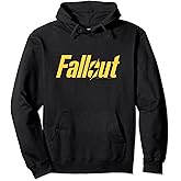 Amazon.com: Fallout TV Series Yellow Lightning Logo Pullover Hoodie ...