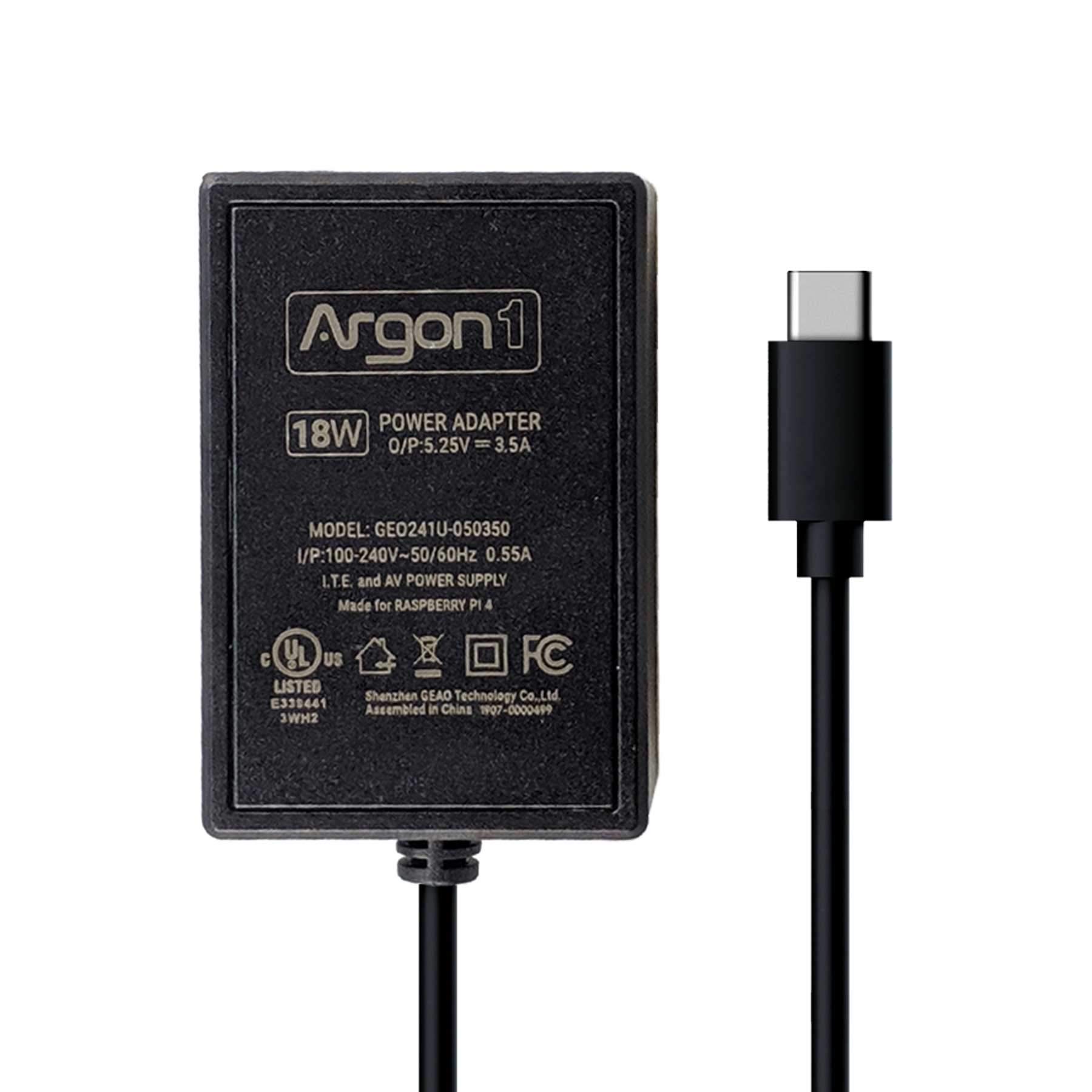 Argon One Raspberry Pi 4 Usb Type C Cable Power | Desertcart INDIA