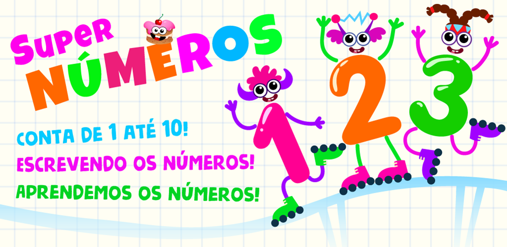 SUPER NUMBERS! Infantis Jogos Educativos Para Meninas e Meninos GRATIS ...