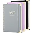 Amazon.com : Yoment 3 Pack Hardcover Spiral Notebook College Ruled ...