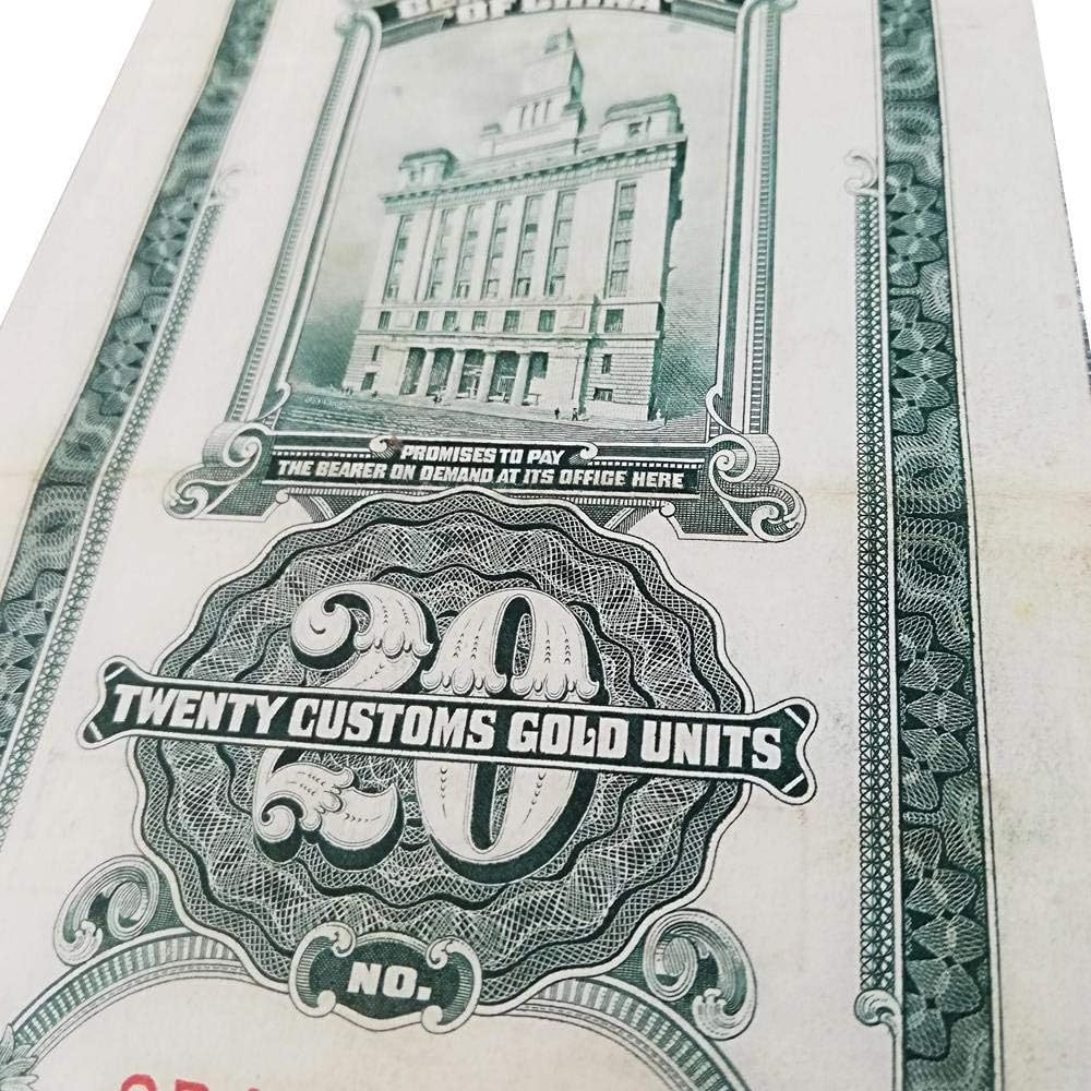 IMPACTO COLECCIONABLES Ancient Banknotes – The Vertical Banknote, 1930 ...