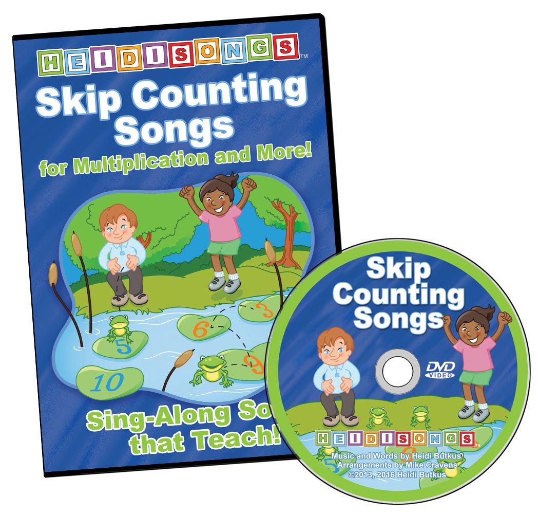 Amazon.com: Skip Counting Songs for Multiplication and More DVD: Movies ...