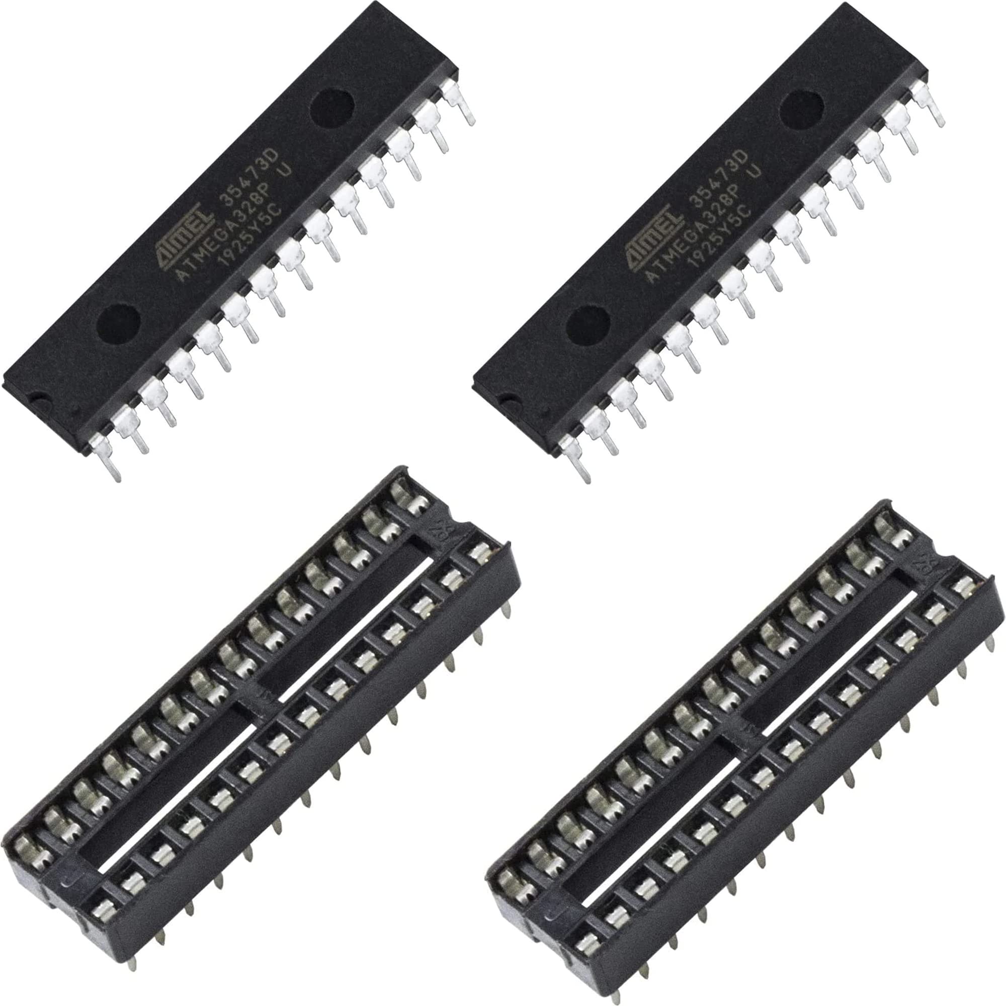 Mua 2pcs ATMEGA328P-PU ATMEGA328P with Bootloader and IC Socket Compatible for Arduino trên ...
