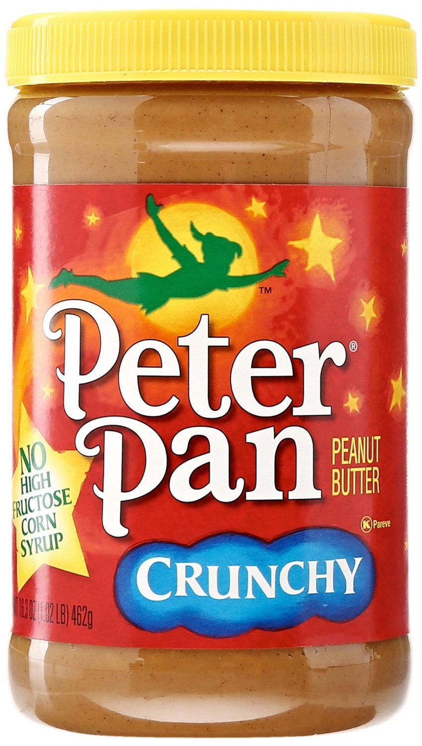 Amazon.com : Peter Pan Peanut Butter Crunchy 16.3 oz (Pack of 12 ...
