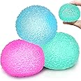 Amazon.com: XPQKDC 3Pc Big Soft Sensory Stress Balls, Textured Memory ...