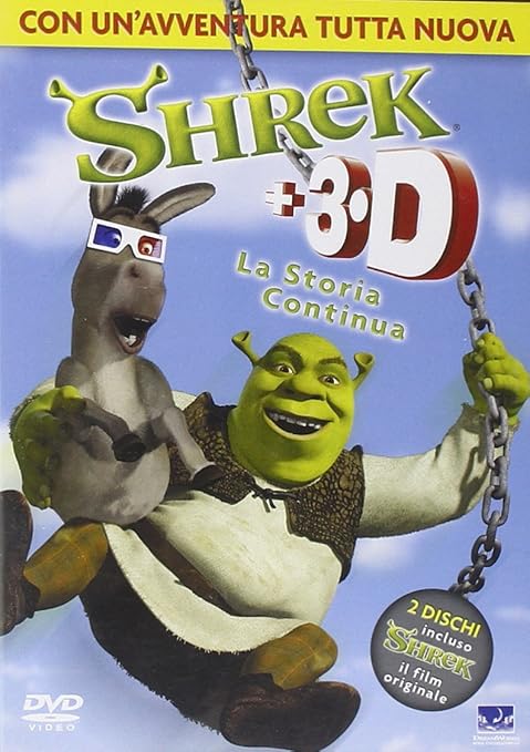 shrek + 3d dvd Italian Import: Amazon.co.uk: DVD & Blu-ray