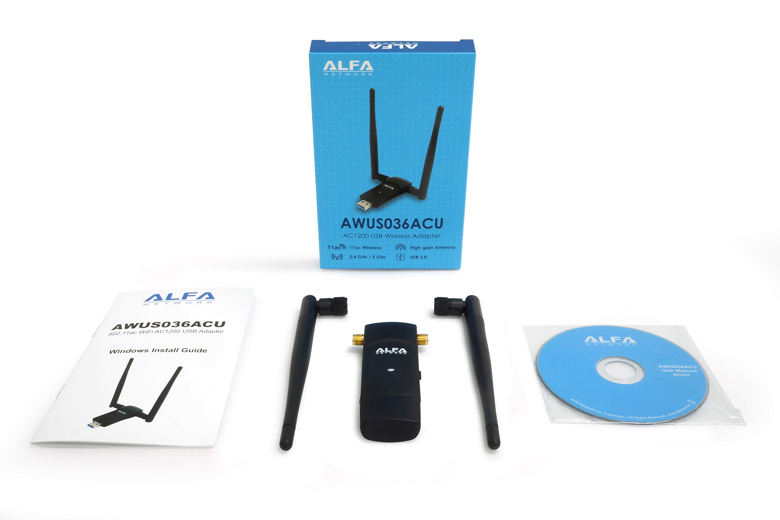 Mua ALFA 802.11ac AC1200 MU-MIMO USBアダプター (AWUS036ACU) trên Amazon Nhật ...