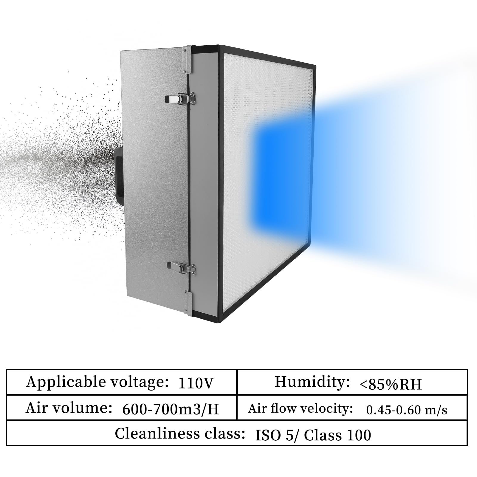 Fan Filter Unit Laminar-Flow-Hood Yzzwer - FFU HEPA Filters For Class 100/ISO 5 Cleanliness ...