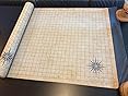 Amazon.com: RPG Battle Grid Mat - 24" x 36" Double Sided Neoprene Mat ...