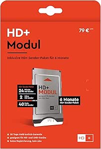 SmardTV CI+ - Módulo CI+ de televisión de pago (programas HD, 12 meses ...