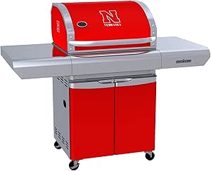 Amazon.com: Team Grill Patio PRO Gas Grill, Nebraska Cornhuskers ...