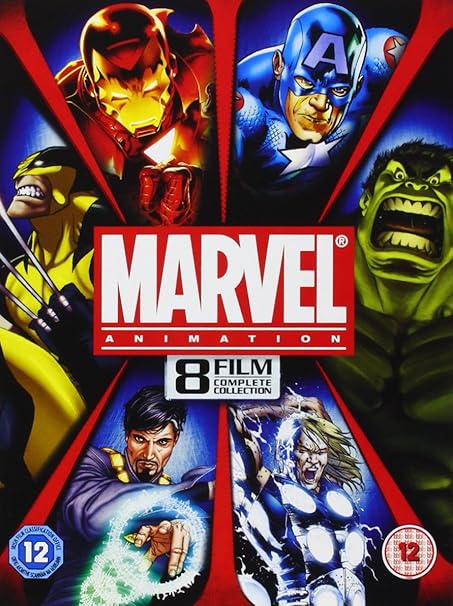 Marvel Complete Animation Collection - 8 Films DVD: Amazon.co.uk: Curt ...