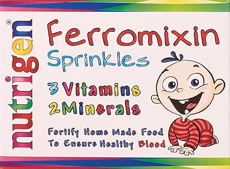 Nutrigen Childrens Ferromixin Sprinkles Sachets, 30-Count: Amazon.co.uk ...