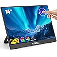 Amazon.com: HGFRTEE Portable Monitor Touchscreen 14", 1920x1200 60Hz ...