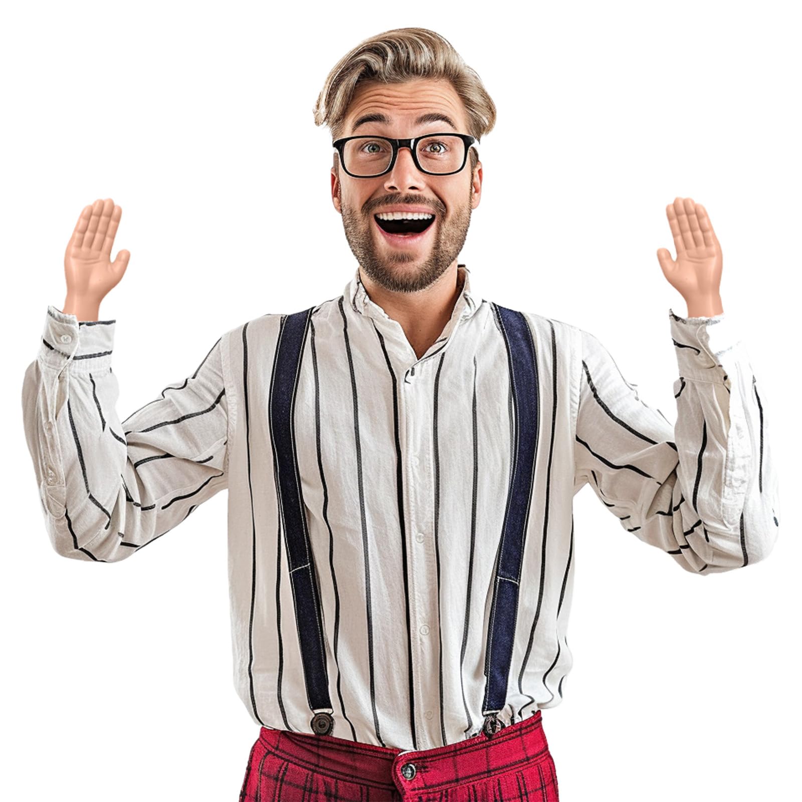 Mua BigMouth Inc Tiny Hands Gag Gifts Baby Hands on a Stick - Fake ...