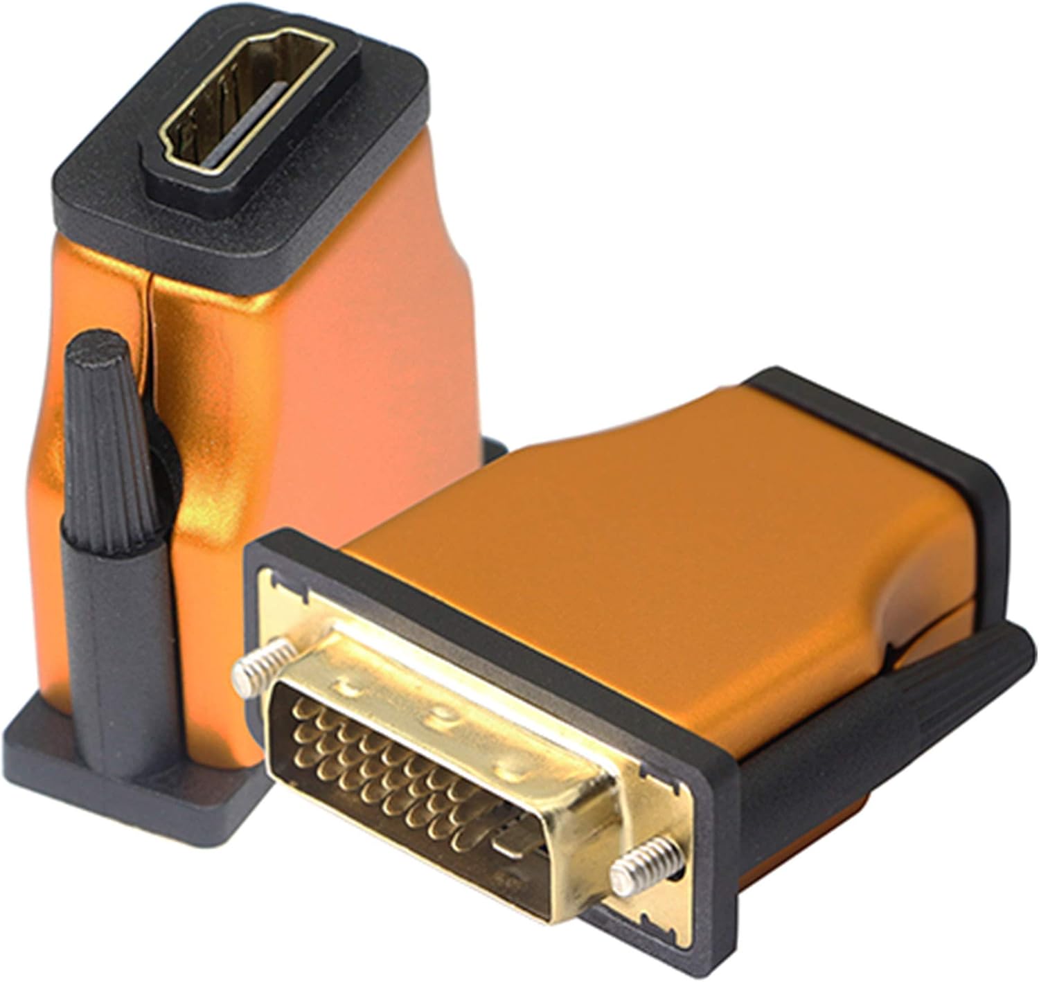 DVI to HDMI Adapter,Bi-Directional DVI24+1 (DVI-D) Male to HDMI Female ...