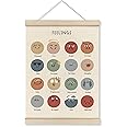 Amazon.com: HRQKO Feelings Chart Poster Hanger Frame, Classroom Wall Decor, Neutral Emotion ...