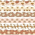 Amazon.com: 69Ft Boho Bulletin Board Border Decoration Retro Groovy ...
