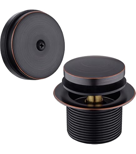 Clawfoot Tub Drain Kit PROFLO 1-1/2 Inch PVC Tub Drain Trim - Chrome ...