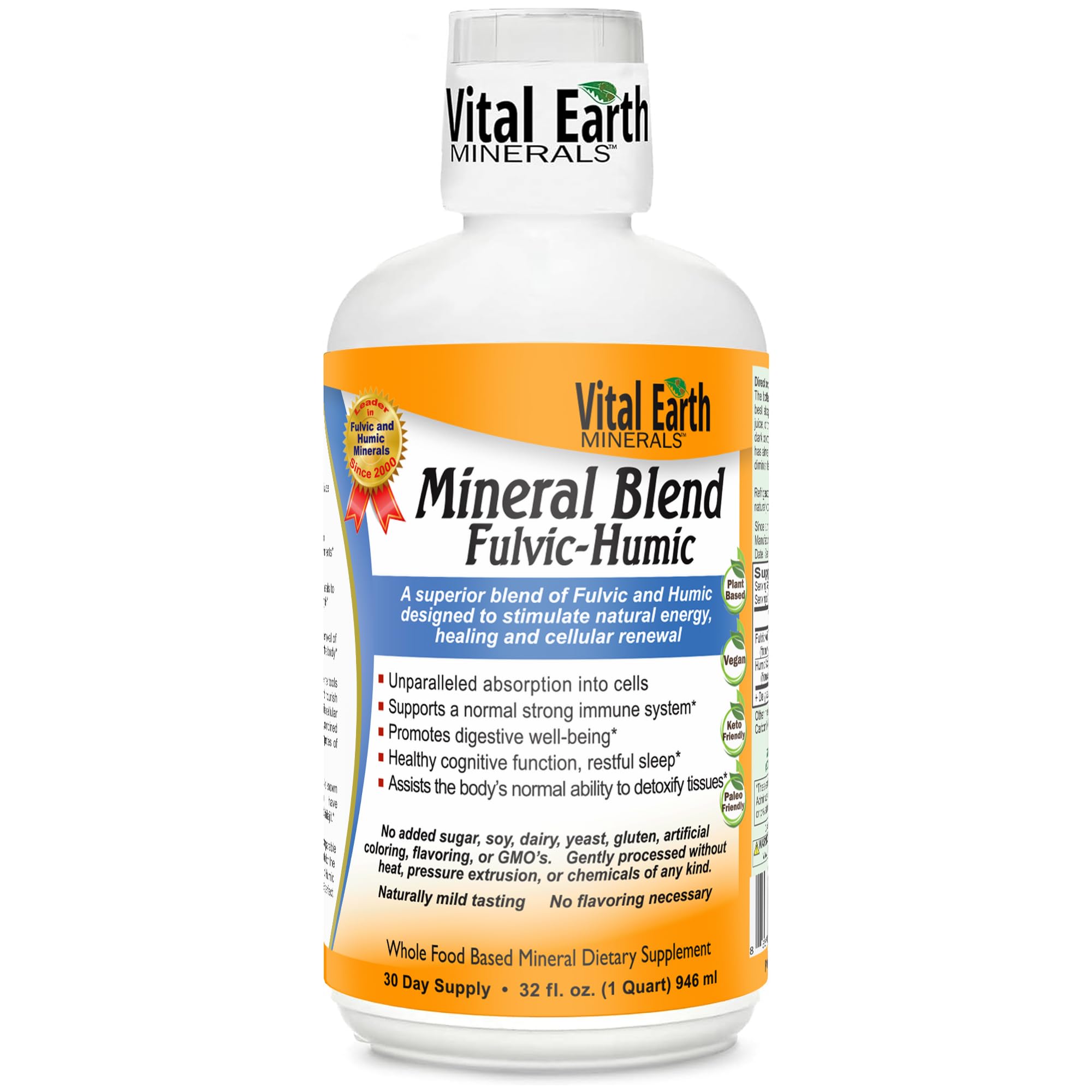 Mua Vital Earth Minerals Fulvic Humic Mineral Blend Liquid – Fulvic ...