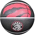 Spalding Toronto Raptors Courtside Rubber Outdoor Basketball, Size 7/29 ...