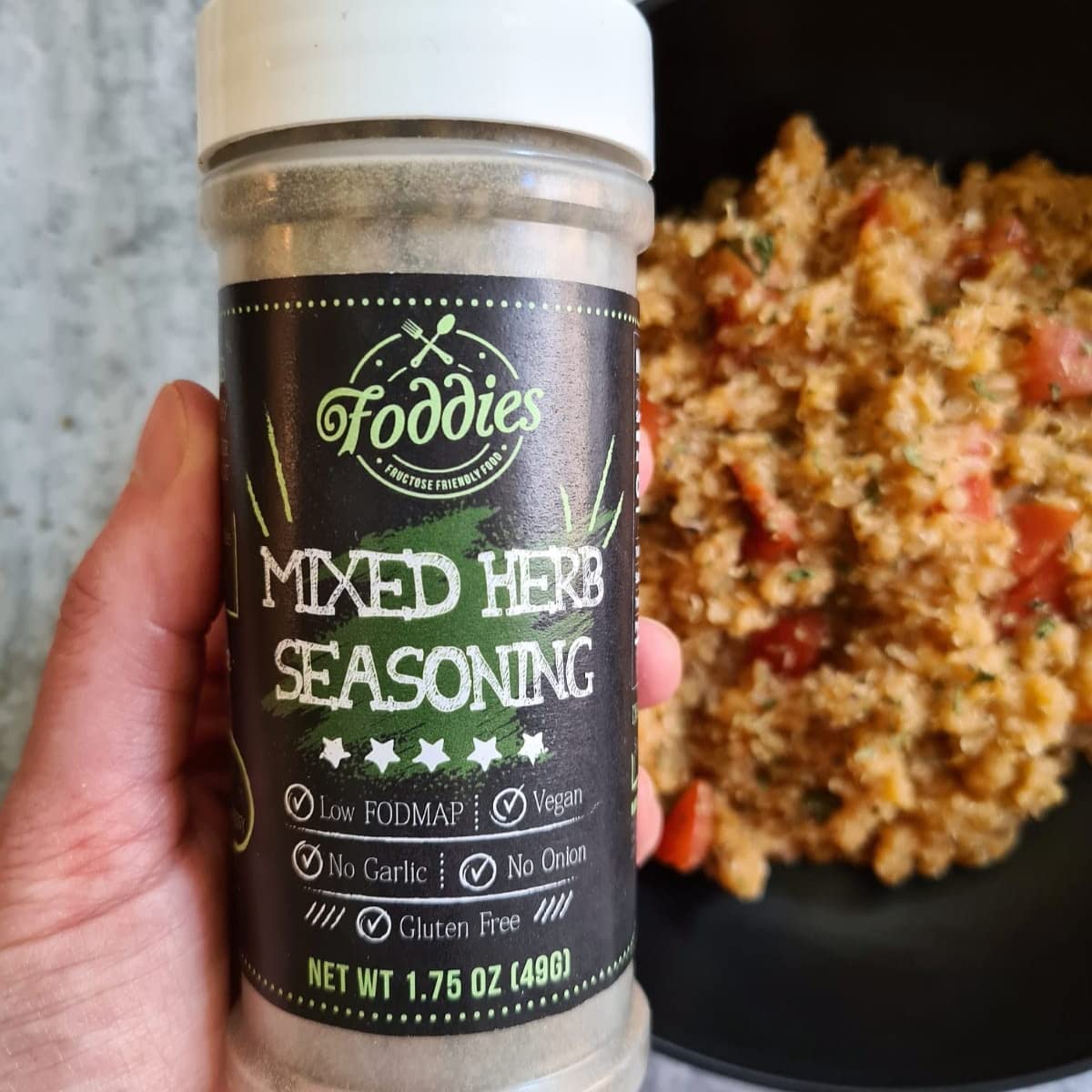 Mua Foddies Mixed Herb Seasoning, Low FODMAP, Gluten Free, No Onion No ...
