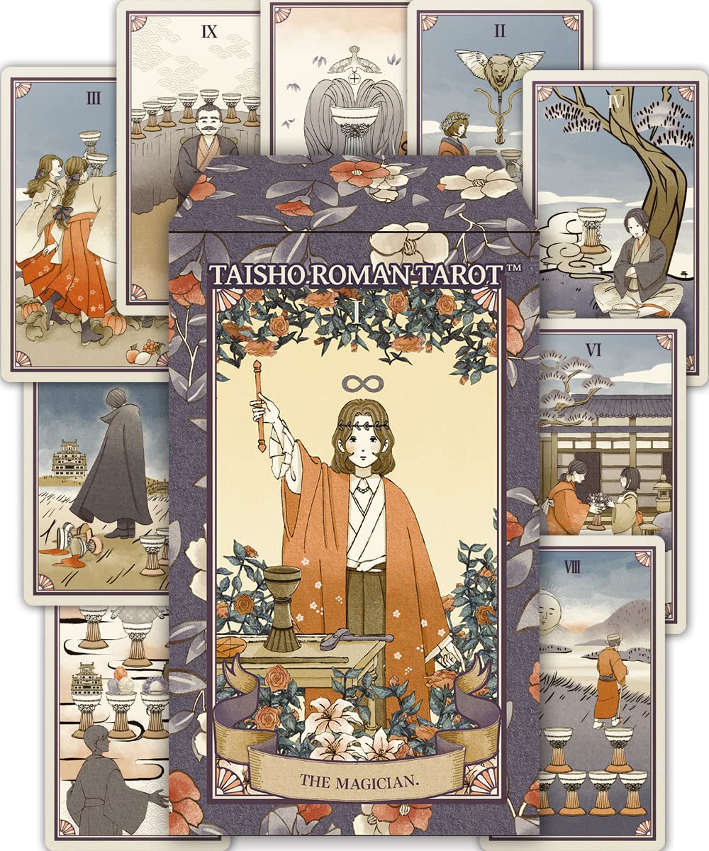 Mua Taisho Romantarot Tarot Cards, 78 Cards, Full Deck, Stylish, Rider ...